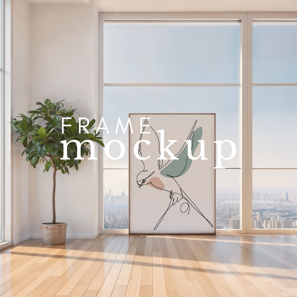 Kna Prints - 1 Pc Poster Portrait Interior Leaning On Window Scene ...