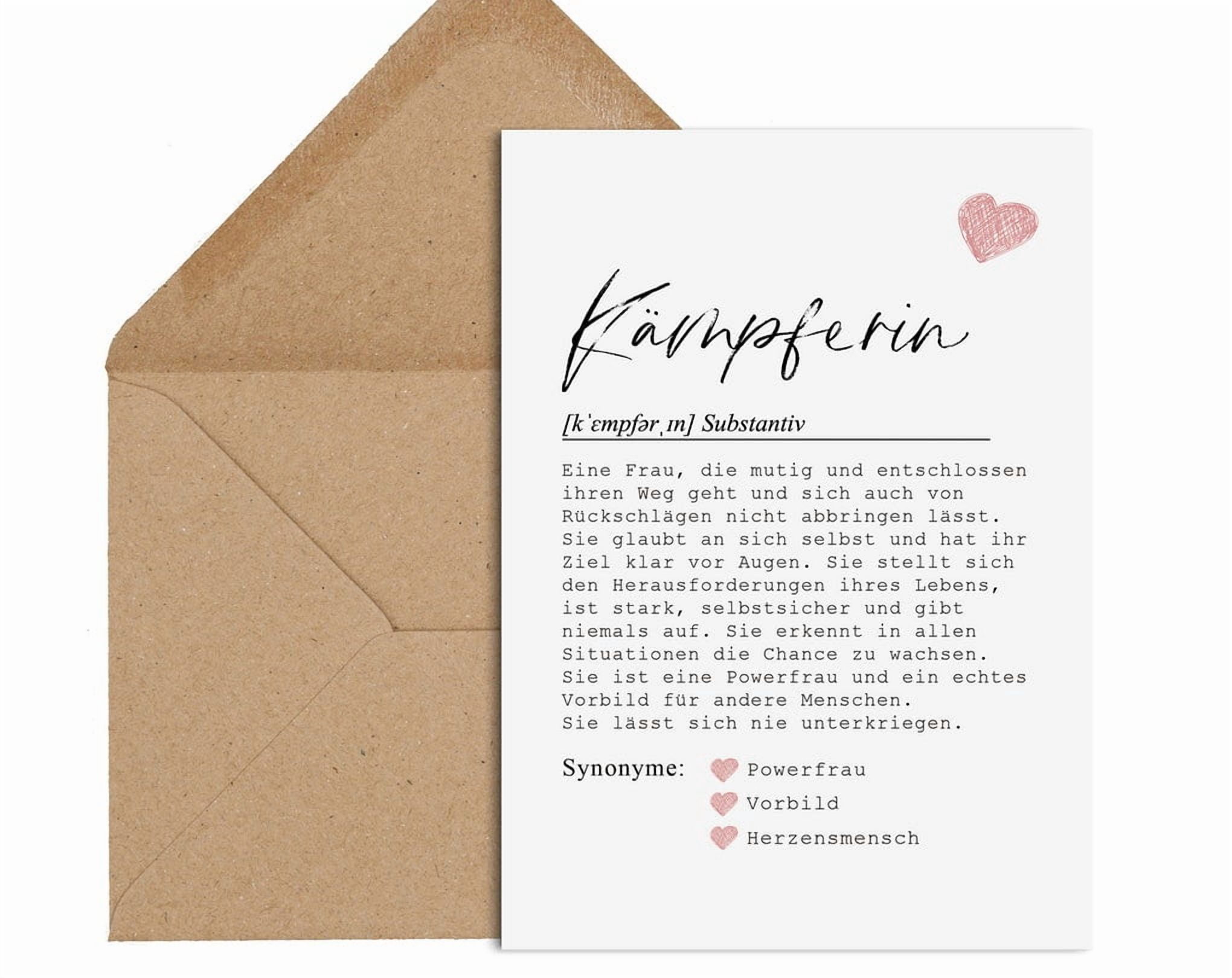 Kna Prints - 1 Pc Poster Postcard Fighter Definition Incl. Envelope ...
