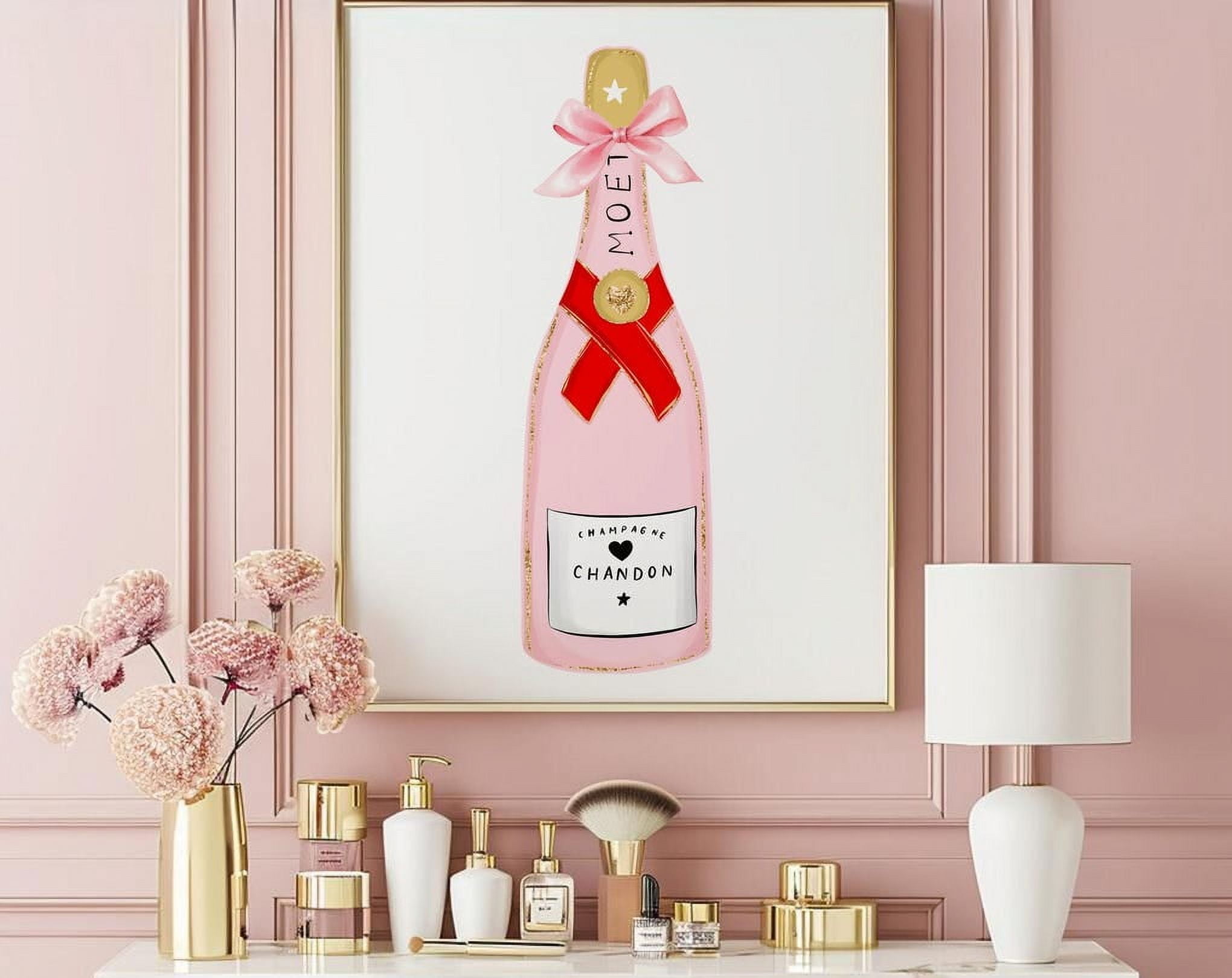 Kna Prints - 1 Pc Poster Preppy Wall Art Print Moet Chandon Champagne ...