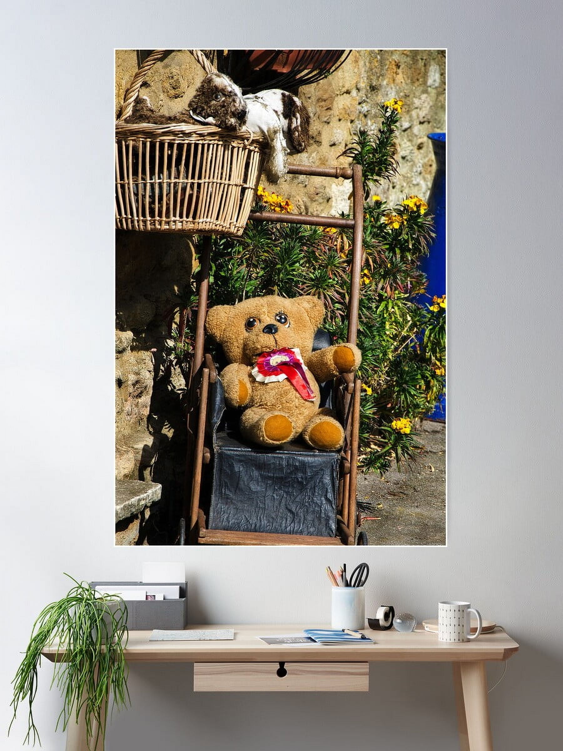 Kna Prints - 1 Pc Poster Prized Teddy, UNFRAMED-24x36 - Walmart.com