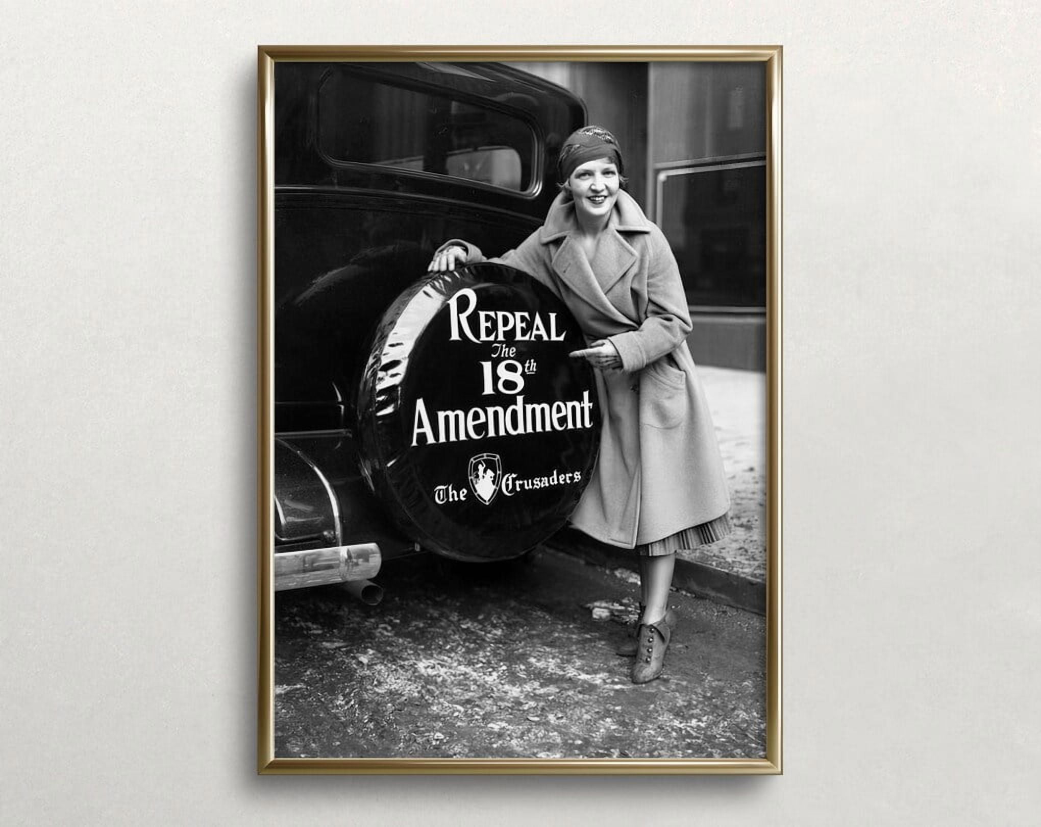 Kna Prints - 1 Pc Poster Prohibition Wall Art, Repeal 18Th Amendment ...