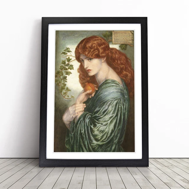 Kna Prints - 1 Pc Poster Proserpine By Dante Gabriel Rossetti Wall ...