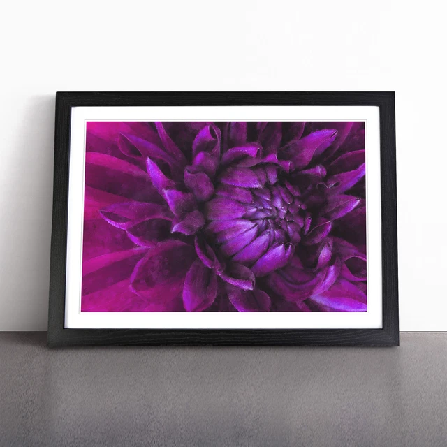 Kna Prints - 1 Pc Poster Purple Flower Vol.1 Wall Poster Decor ...