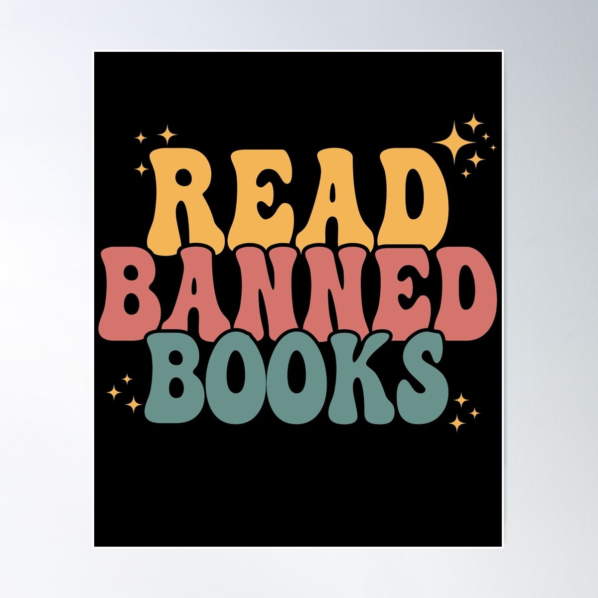 Kna Prints - 1 Pc Poster Read Banned Books, UNFRAMED-12x18 - Walmart.com