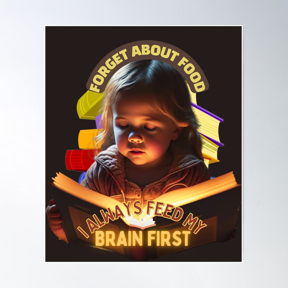 Kna Prints - 1 Pc Poster Reading Addiction -Reading Quotes-Reading ...