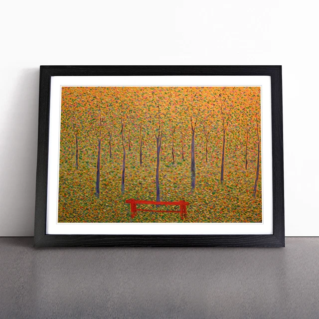 Kna Prints - 1 Pc Poster Red Park Bench By Georges Seurat Wall Poster, UNFRAMED-12x18 - Walmart.com