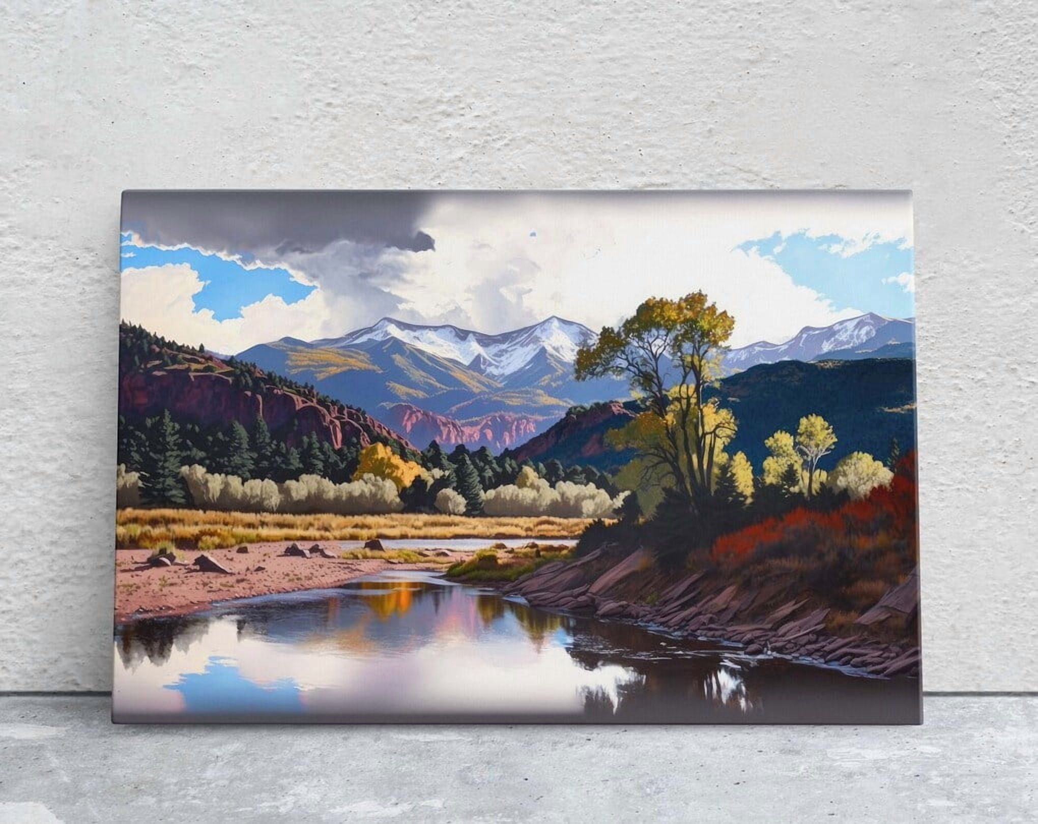 Kna Prints - 1 Pc Poster Redstone Colorado, Motain Landscape, Rocky ...