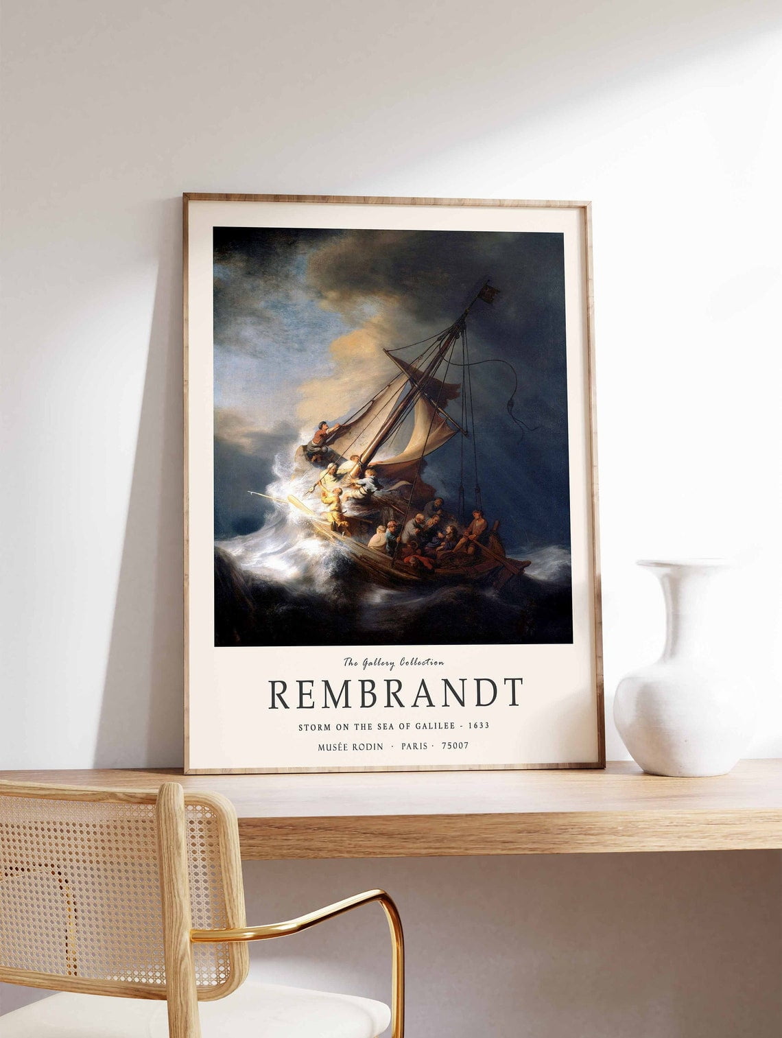 Kna Prints - 1 Pc Poster Rembrandt , Storm On The Sea Of Galilee ...