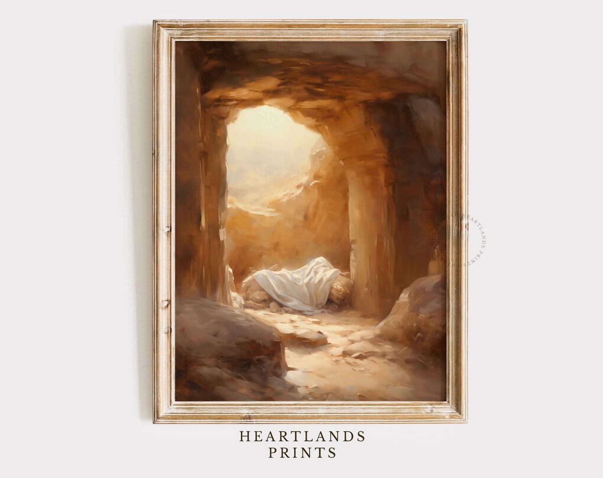 Kna Prints - 1 Pc Poster Resurrection Of Jesus Christ Artwork ...