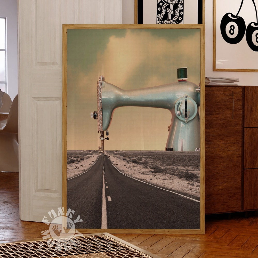 Kna Prints - 1 Pc Poster Retro Collage Print, Surreal Art Print ...