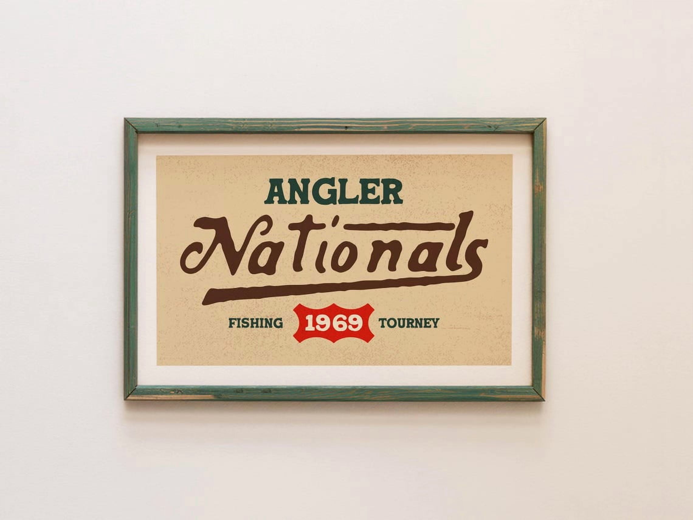 Kna Prints - 1 Pc Poster Retro Garage Print Fishing Garage Art ...