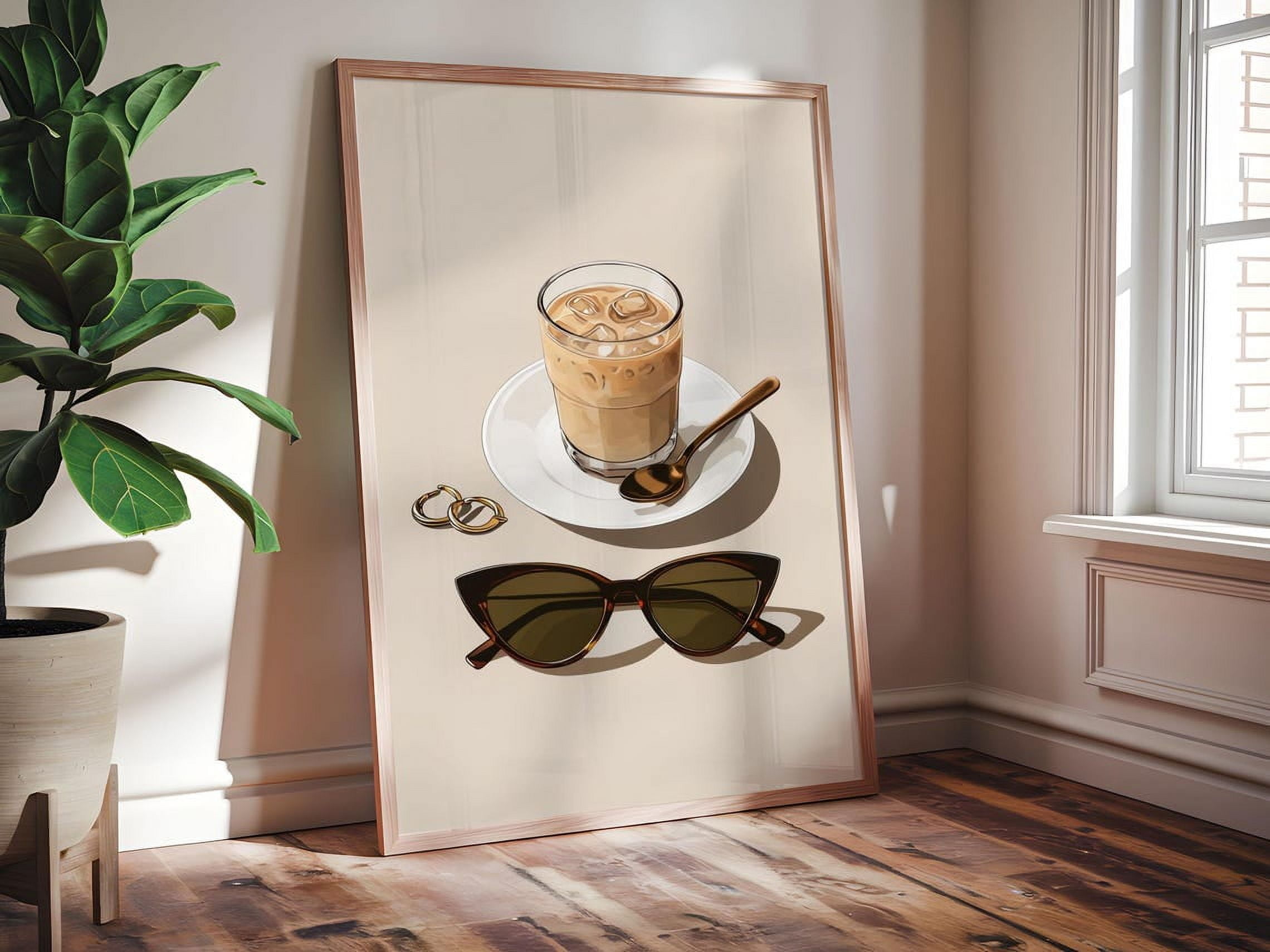 Kna Prints - 1 Pc Poster Retro Style Coffee Wall Decor Moted Ique ...