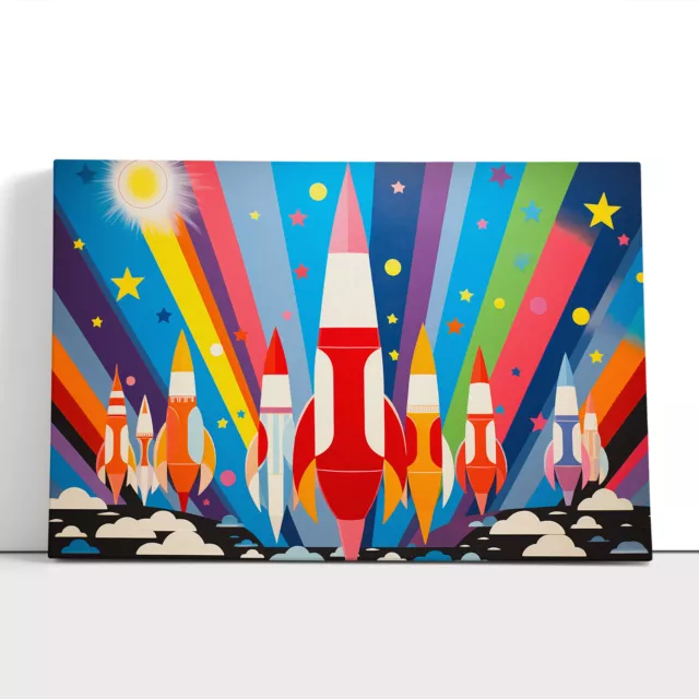 Kna Prints - 1 Pc Poster Rocket Op Wall Art Poster Home Decor, UNFRAMED ...