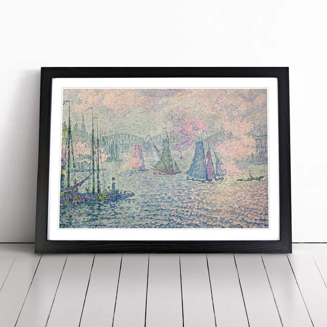 Kna Prints - 1 Pc Poster Rotterdam The Meuse By Paul Signac Wall Poster ...