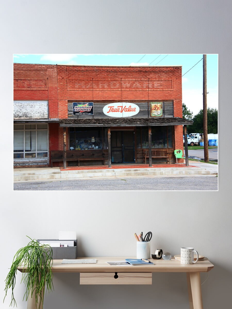 Kna Prints - 1 Pc Poster Route 66 Hardware Store, Erick, Oklahoma ...