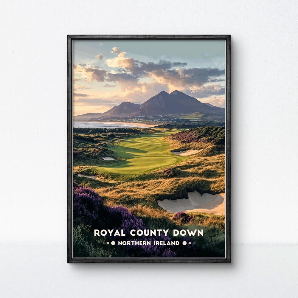 Kna Prints - 1 Pc Poster Royal County Down Poster, Northern Ireland ...