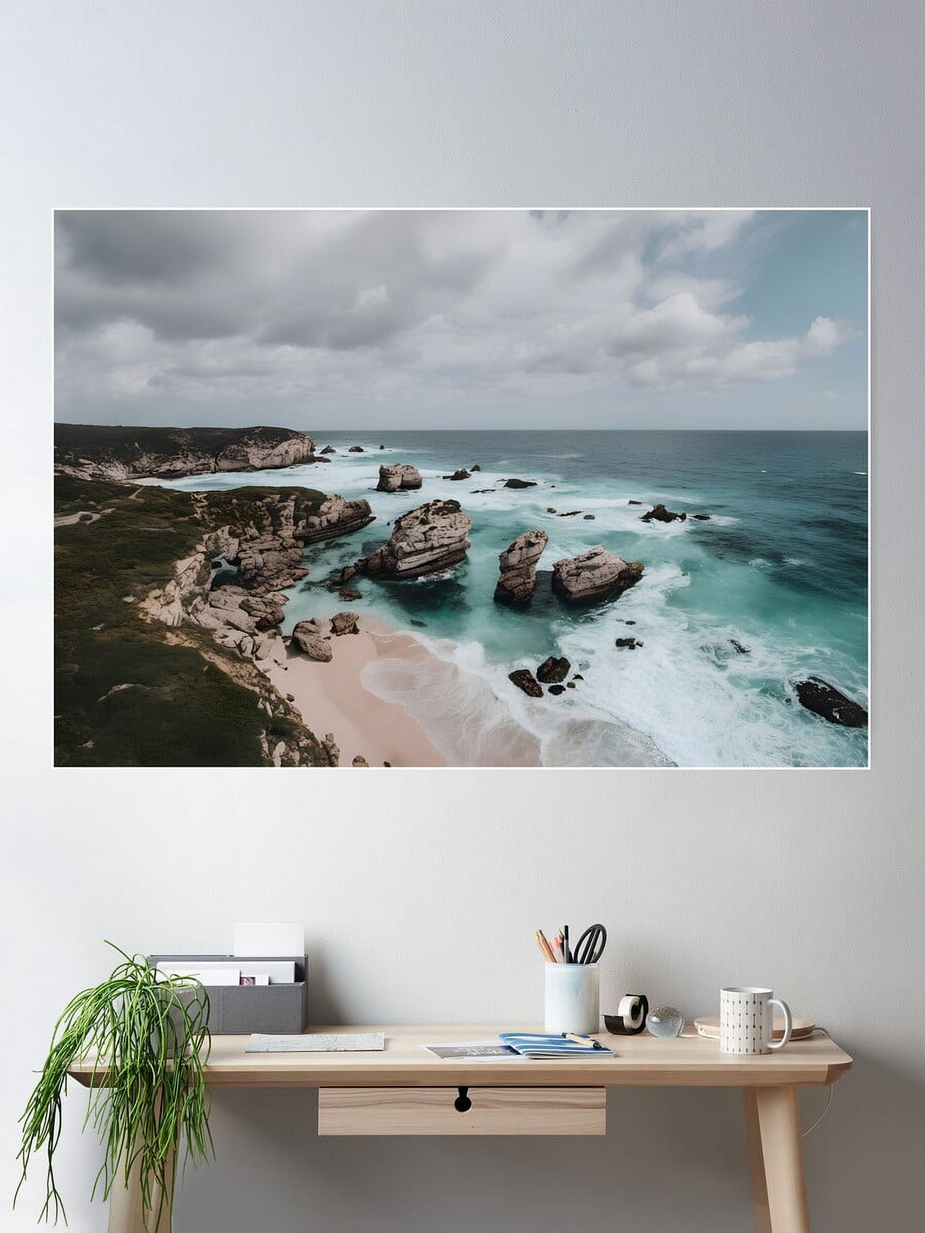 Kna Prints - 1 Pc Poster Rugged Coastline, UNFRAMED-24x36 - Walmart.com