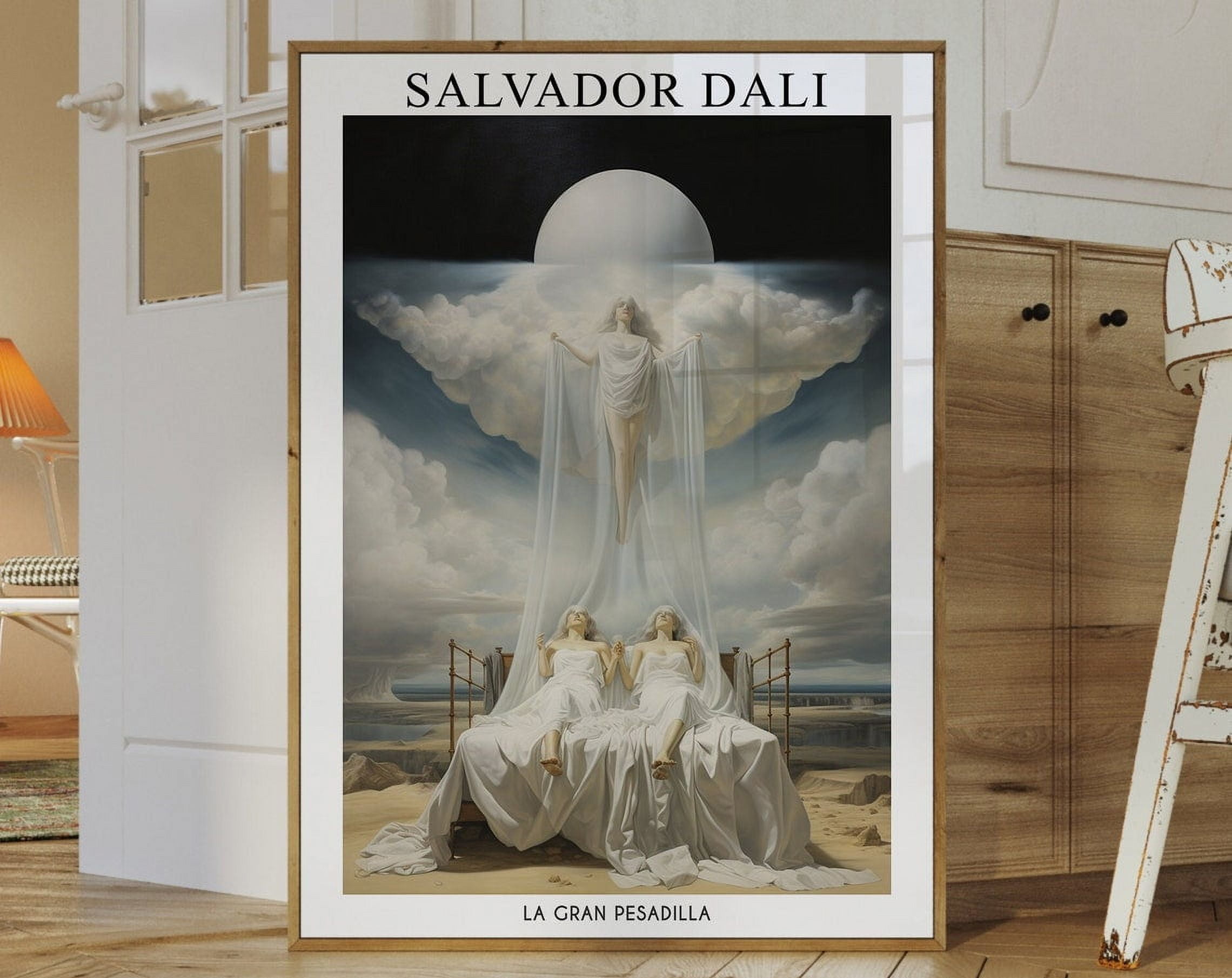 Kna Prints - 1 Pc Poster Salvador Dali Nightmare , Dali Print, Surreal ...