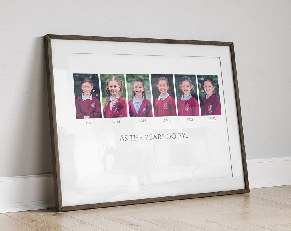 Kna Prints - 1 Pc Poster School Leavers Collage Print, Early Years ...