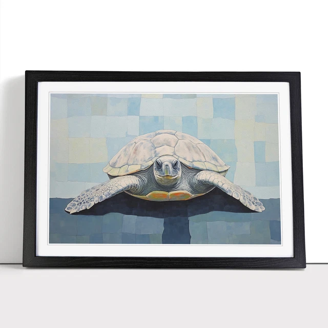 Kna Prints - 1 Pc Poster Sea Turtle Minimalism Wall Art Poster Home ...