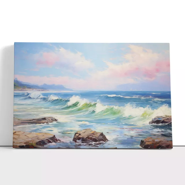 Kna Prints - 1 Pc Poster Seascape Impressionism No.2 Wall Art Poster ...