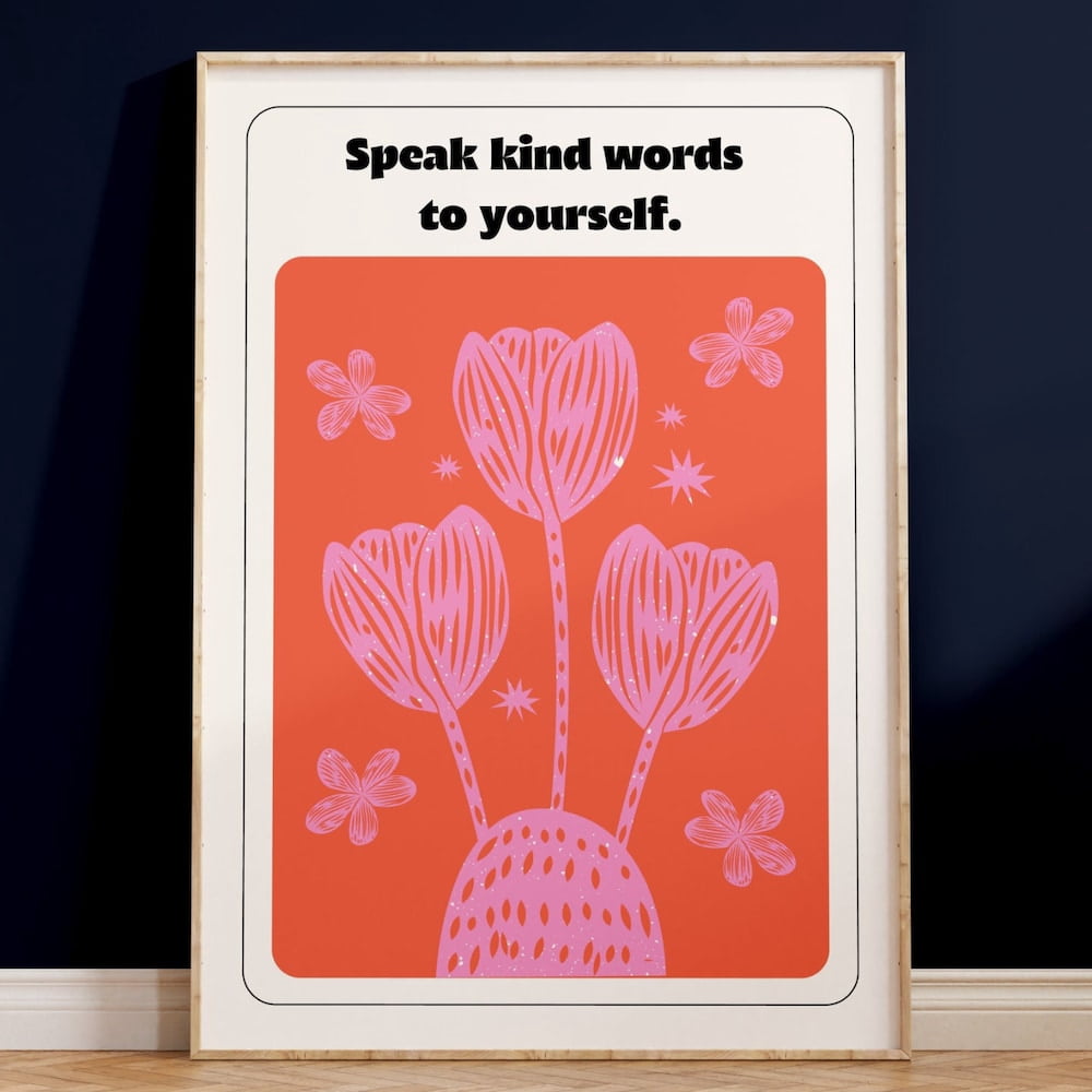 Kna Prints - 1 Pc Poster Self Love Poster | Affirmation Poster | Self ...