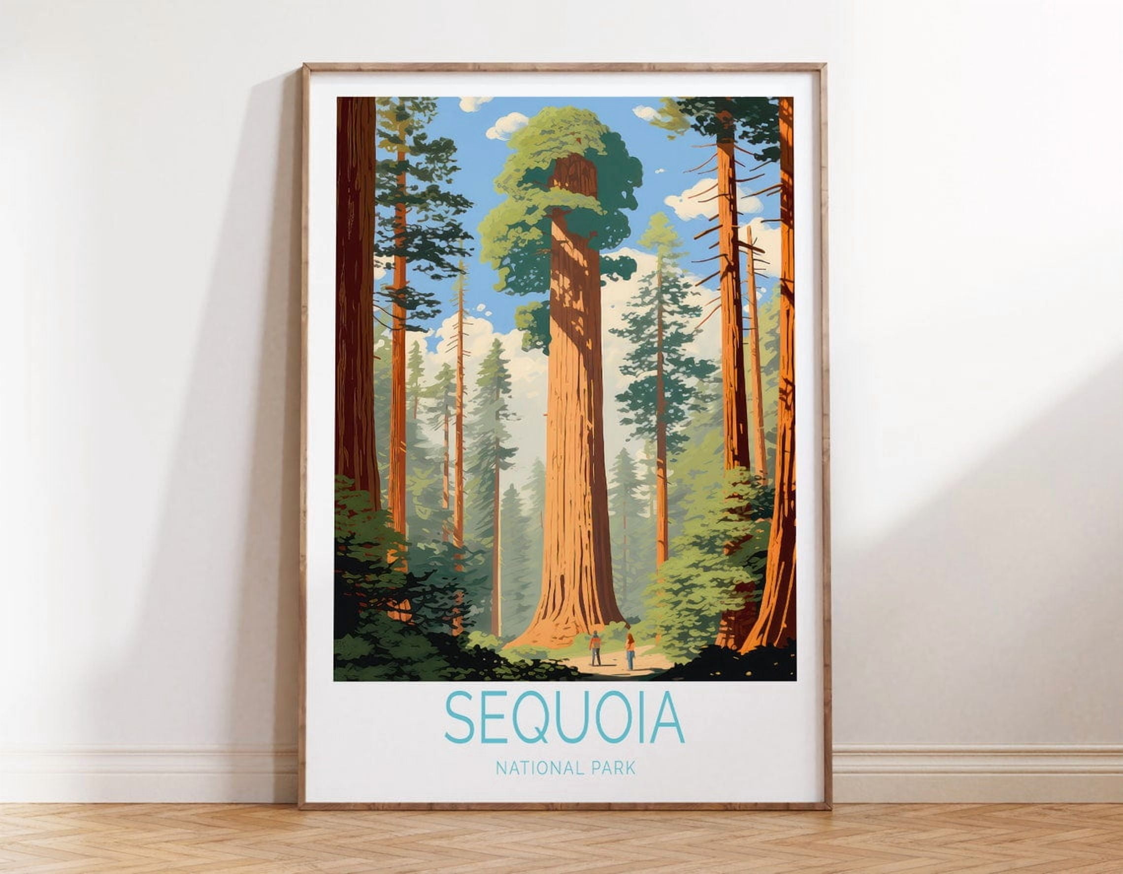 Kna Prints - 1 Pc Poster Sequoia National Park Travel , Sequoia ...