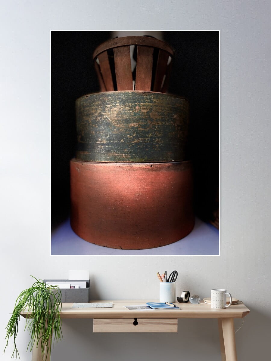 Kna Prints - 1 Pc Poster Shaker Boxes And Basket, UNFRAMED-16x24 ...