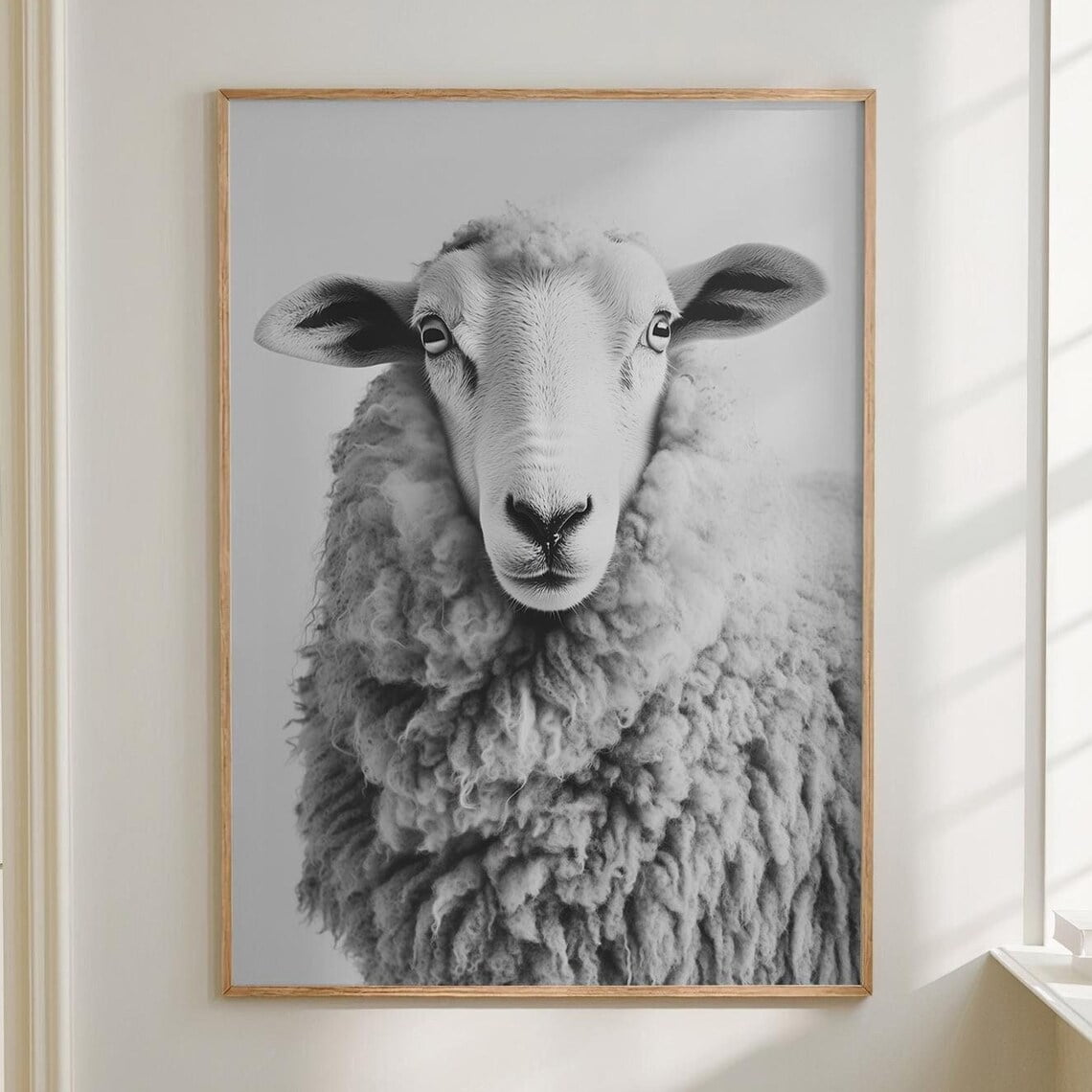 Kna Prints - 1 Pc Poster Sheep Fashion Magazine Inspired Animal ...
