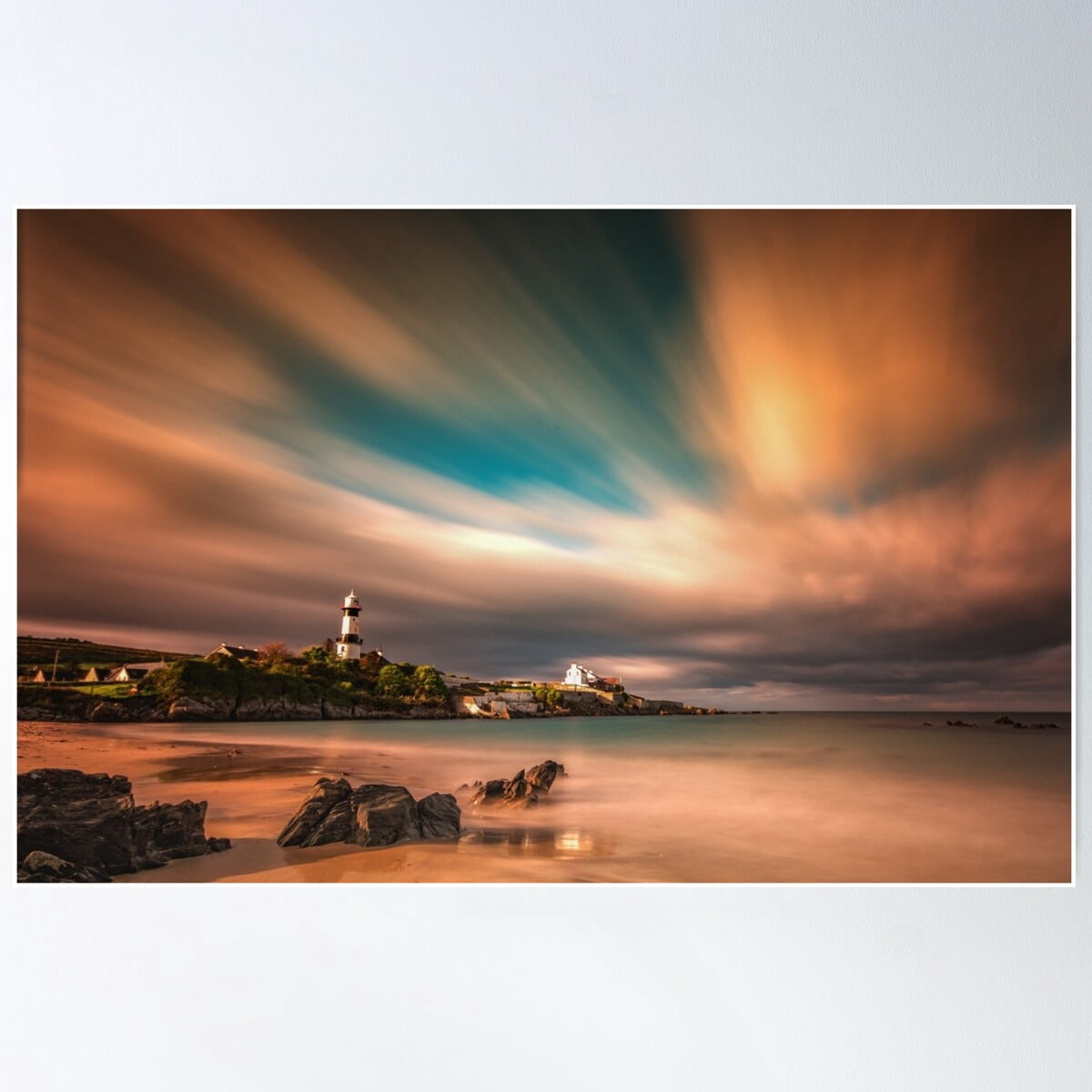 Kna Prints - 1 Pc Poster Shrove Lighthouse. Wall Art, Modern Wall Wall ...