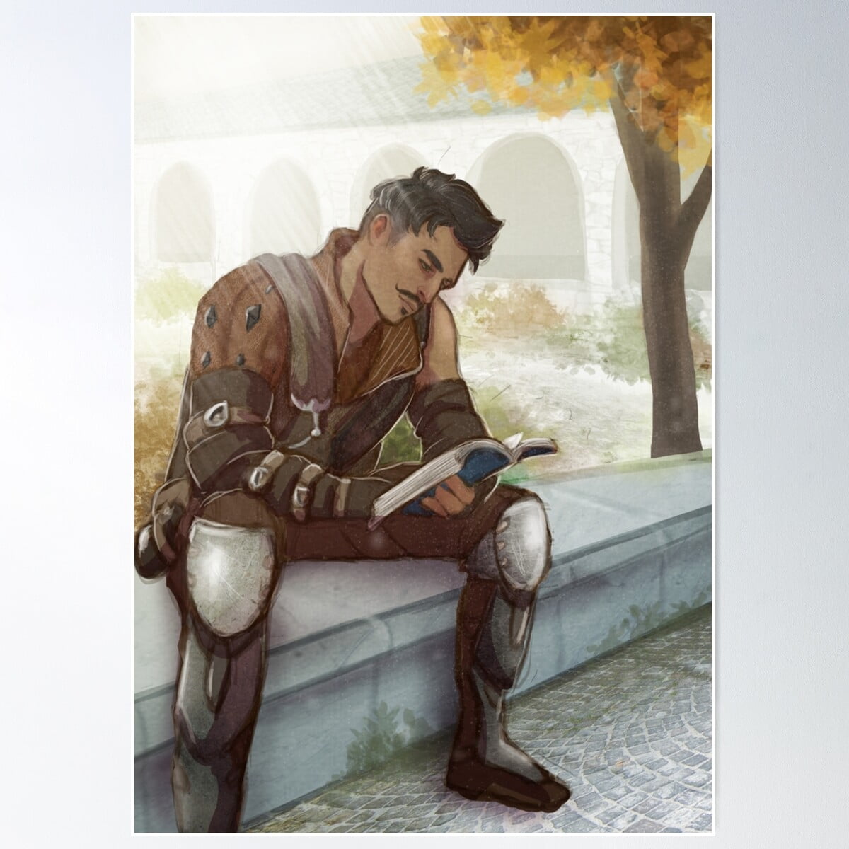 Kna Prints - 1 Pc Poster Skyhold Studying, UNFRAMED-8x12 - Walmart.com