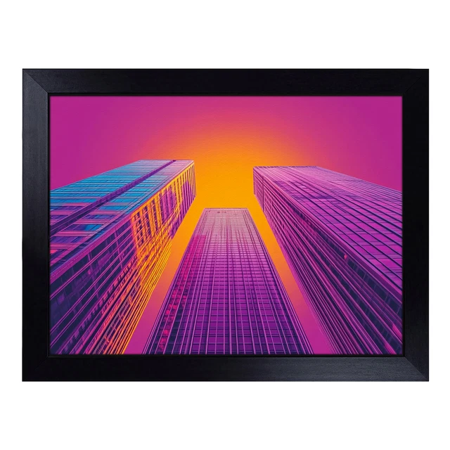Kna Prints - 1 Pc Poster Skyscraper Design, UNFRAMED-12x18 - Walmart.com