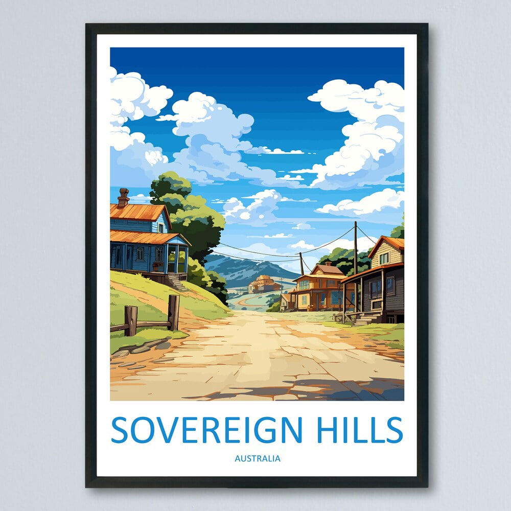 Kna Prints - 1 Pc Poster Sovereign Hills Travel Wall Art Sovereign ...