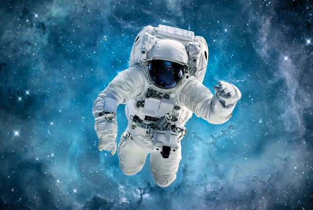 Kna Prints - 1 Pc Poster Space Astronaut Poster Men'S Nasa Fun Gift ...