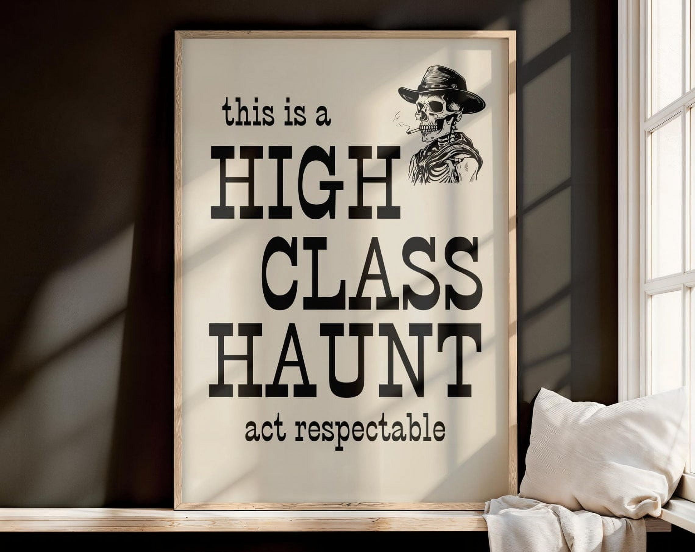 Kna Prints - 1 Pc Poster Spooky Western Wall Art, Southern Gothic Decor ...