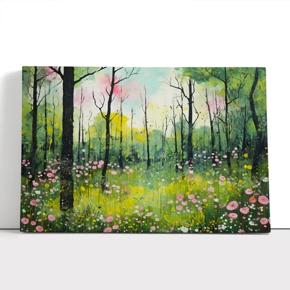 Kna Prints - 1 Pc Poster Spring Forest Contemporary Wall Art Poster ...