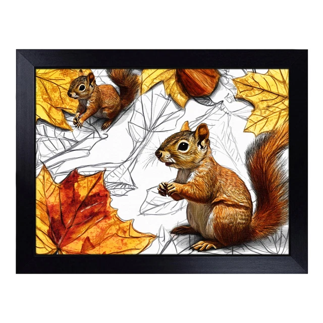 Kna Prints - 1 Pc Poster Squirrel Art Vol.2, UNFRAMED-16x24 - Walmart.com