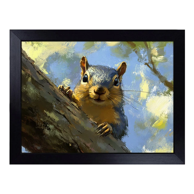 Kna Prints - 1 Pc Poster Squirrel Portrait, UNFRAMED-12x18 - Walmart.com