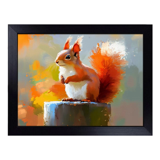 Kna Prints - 1 Pc Poster Squirrel, UNFRAMED-16x24 - Walmart.com
