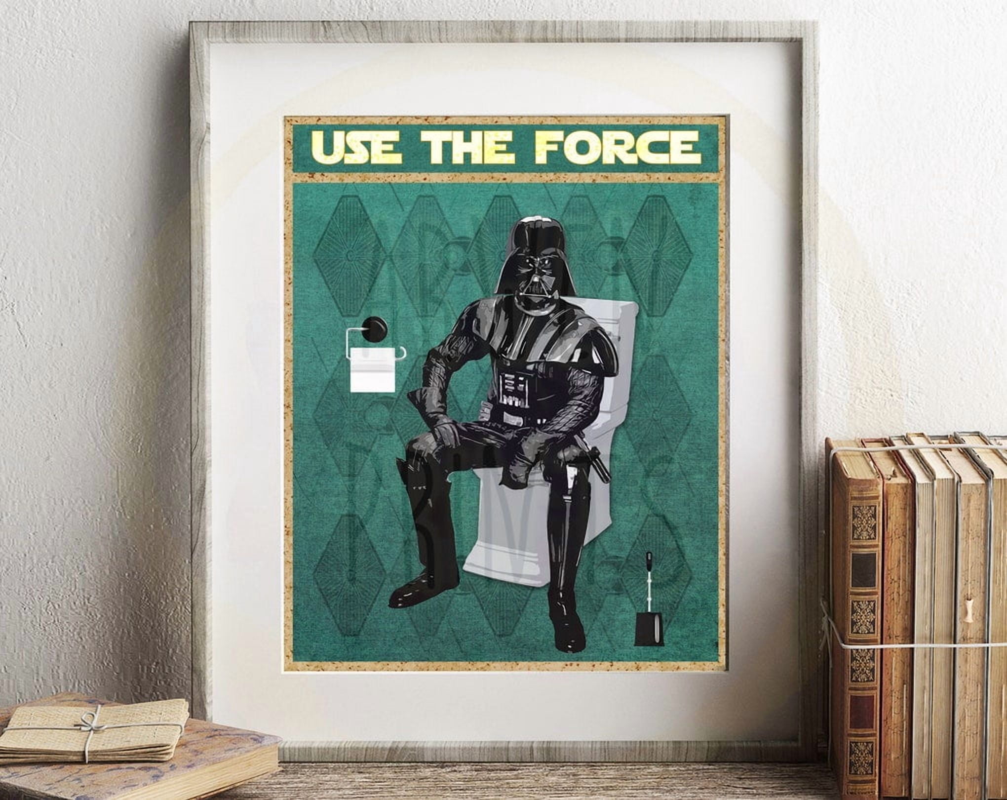 Kna Prints - 1 Pc Poster Star Wars Darth Vader Use The Force Art Print ...