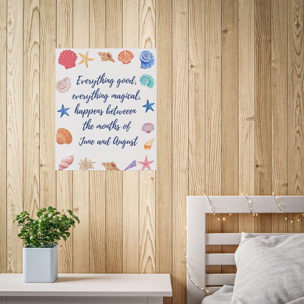 Kna Prints - 1 Pc Poster The Summer I Turned Pretty Wall Art, Tsitp ...