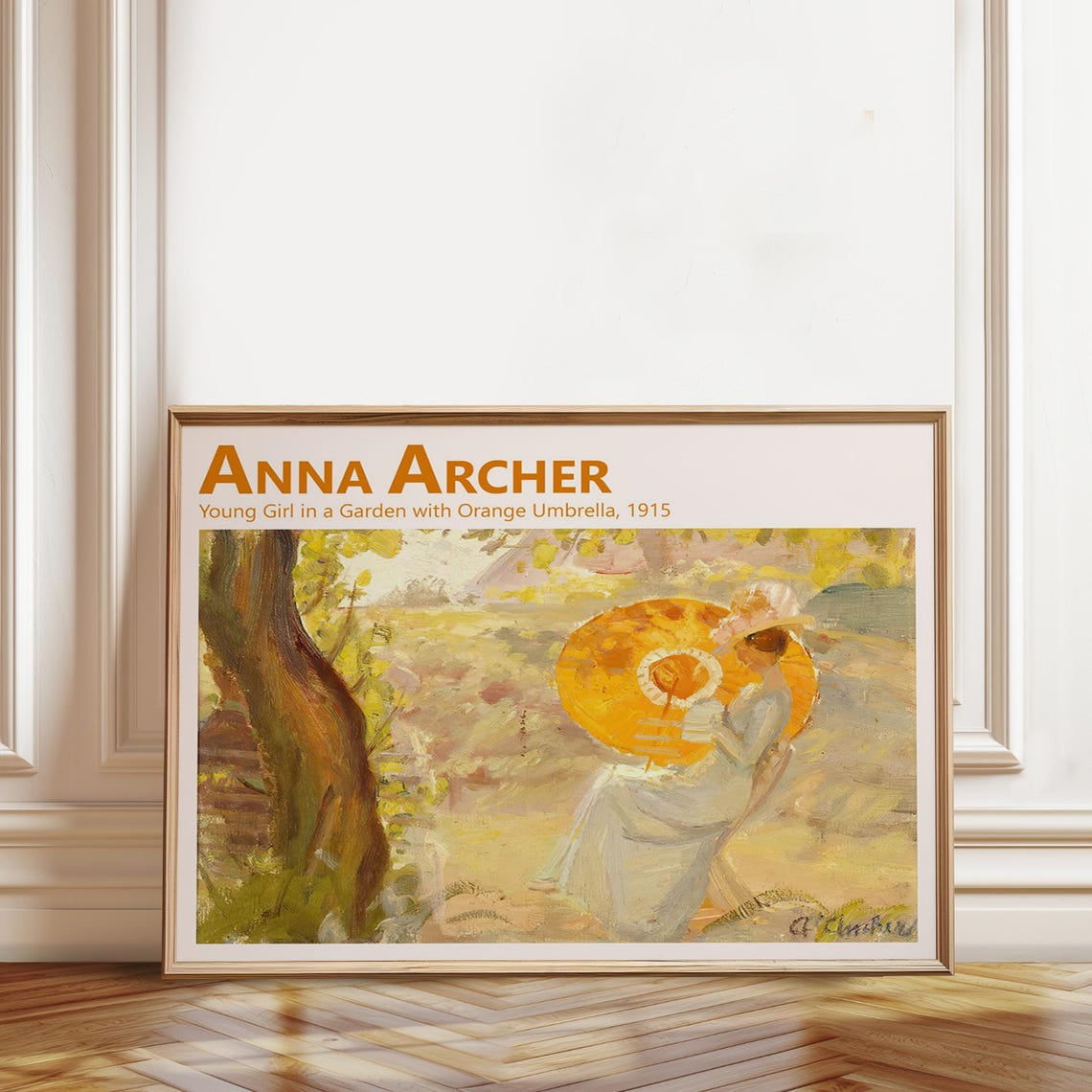 Kna Prints - 1 Pc Poster Summer Painting By Anna Ancher Yog Girl In A ...