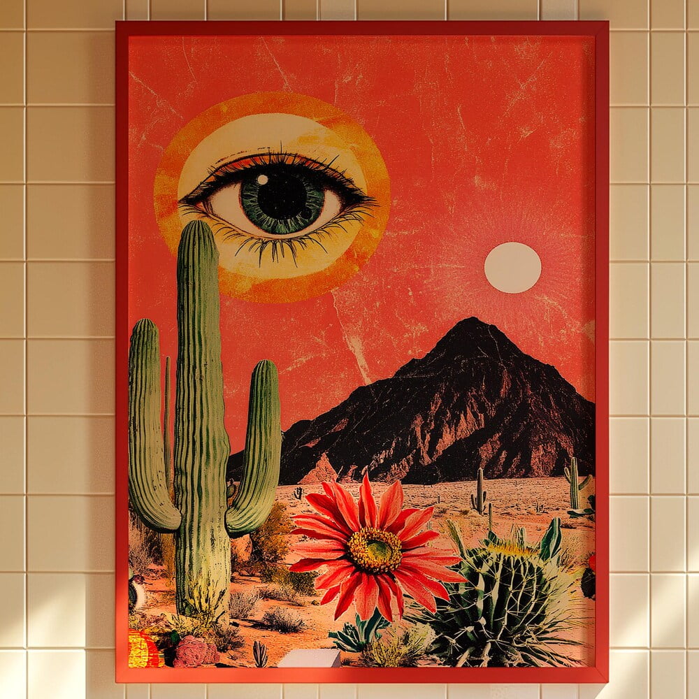 Kna Prints - 1 Pc Poster Surrealism Poster, Psychedelic Art, Vintage ...