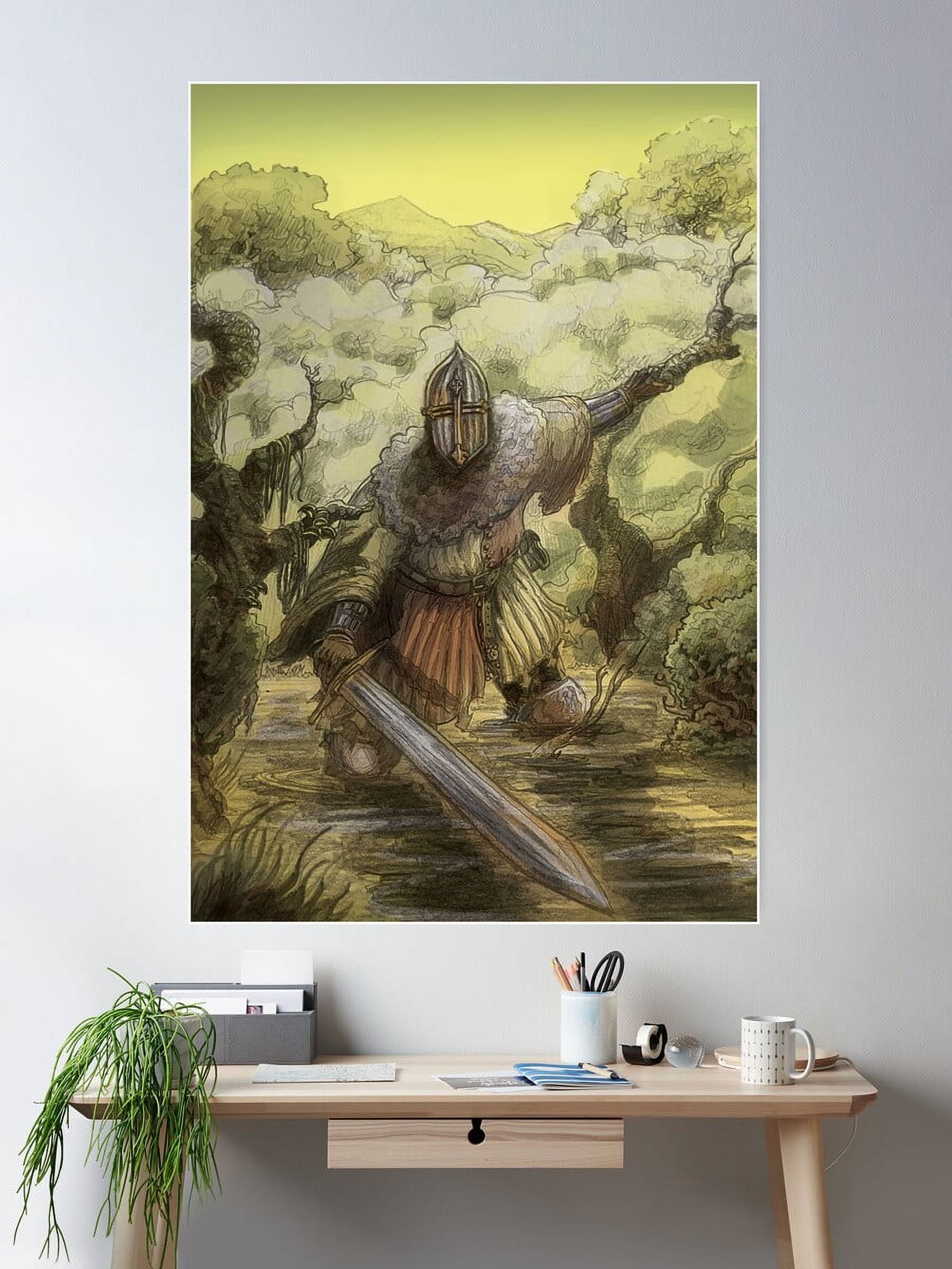 Kna Prints - 1 Pc Poster Swamp Knight, UNFRAMED-24x36 - Walmart.com