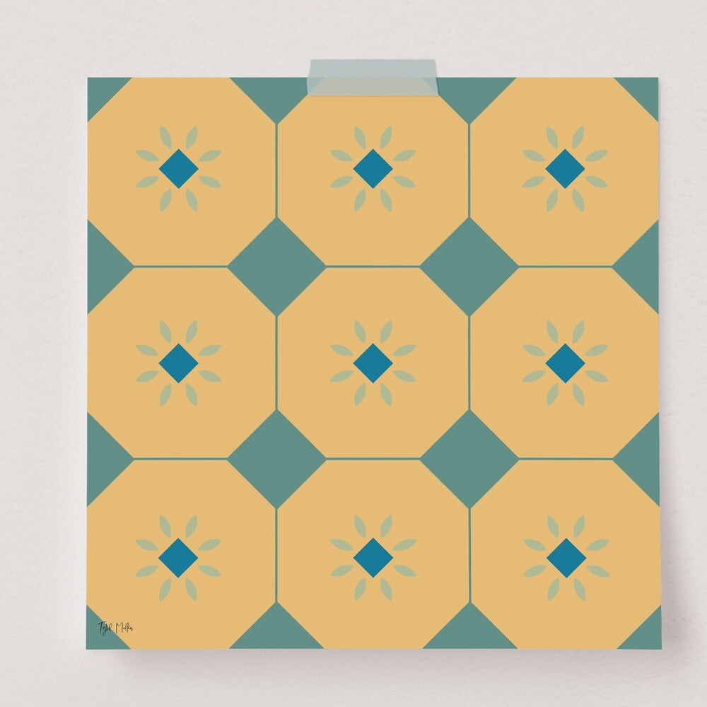Kna Prints - 1 Pc Poster Talavera Tile Wall Art, Spanish Poster ...