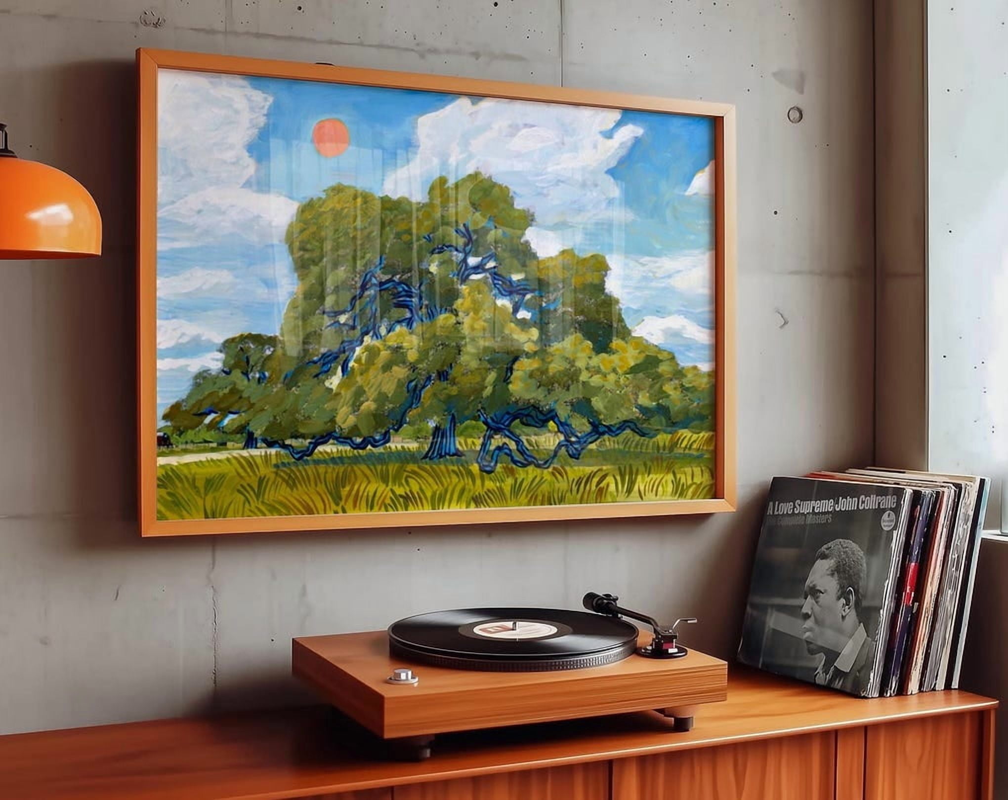 Kna Prints - 1 Pc Poster Texas Hill Cotry Live Oak Print Southwest ...