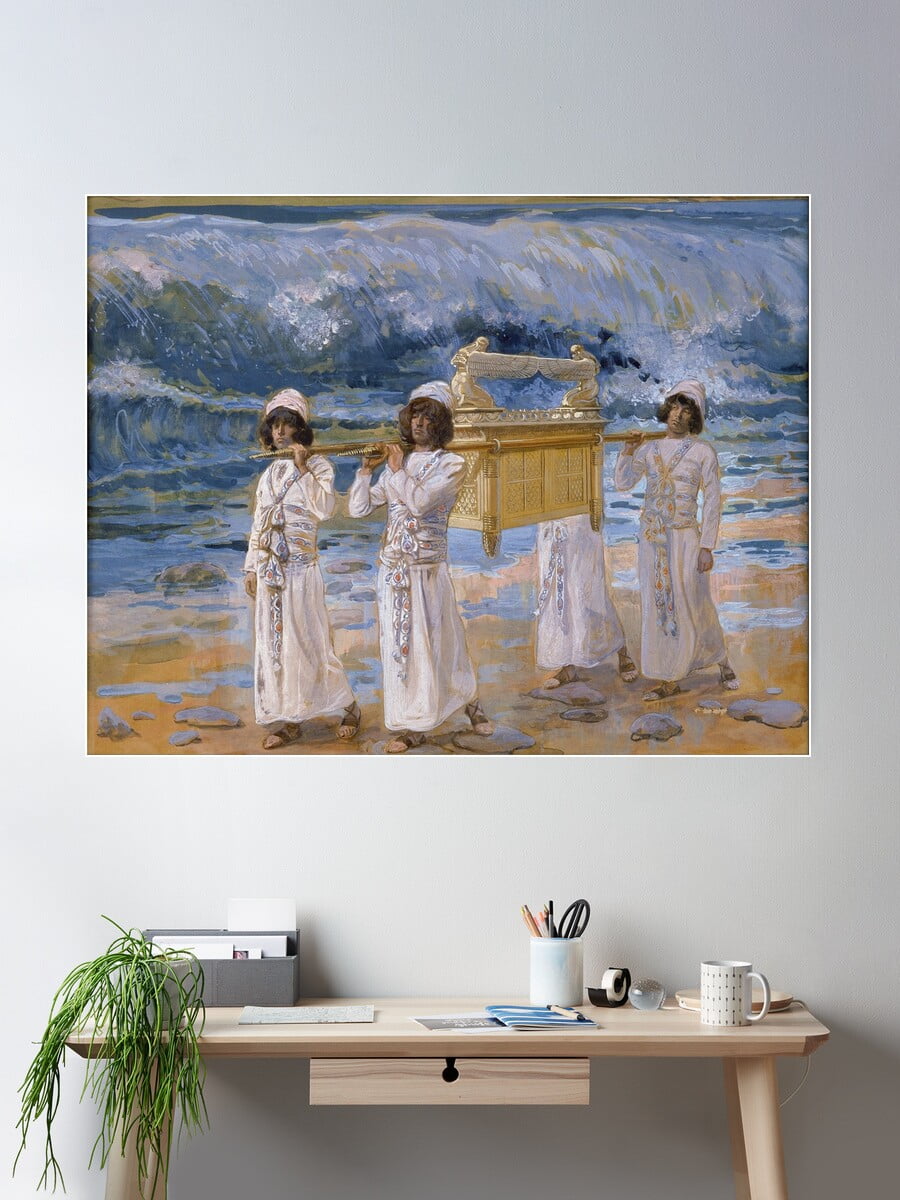 Kna Prints - 1 Pc Poster The Ark Passes Over The Jordan By James Tissot ...