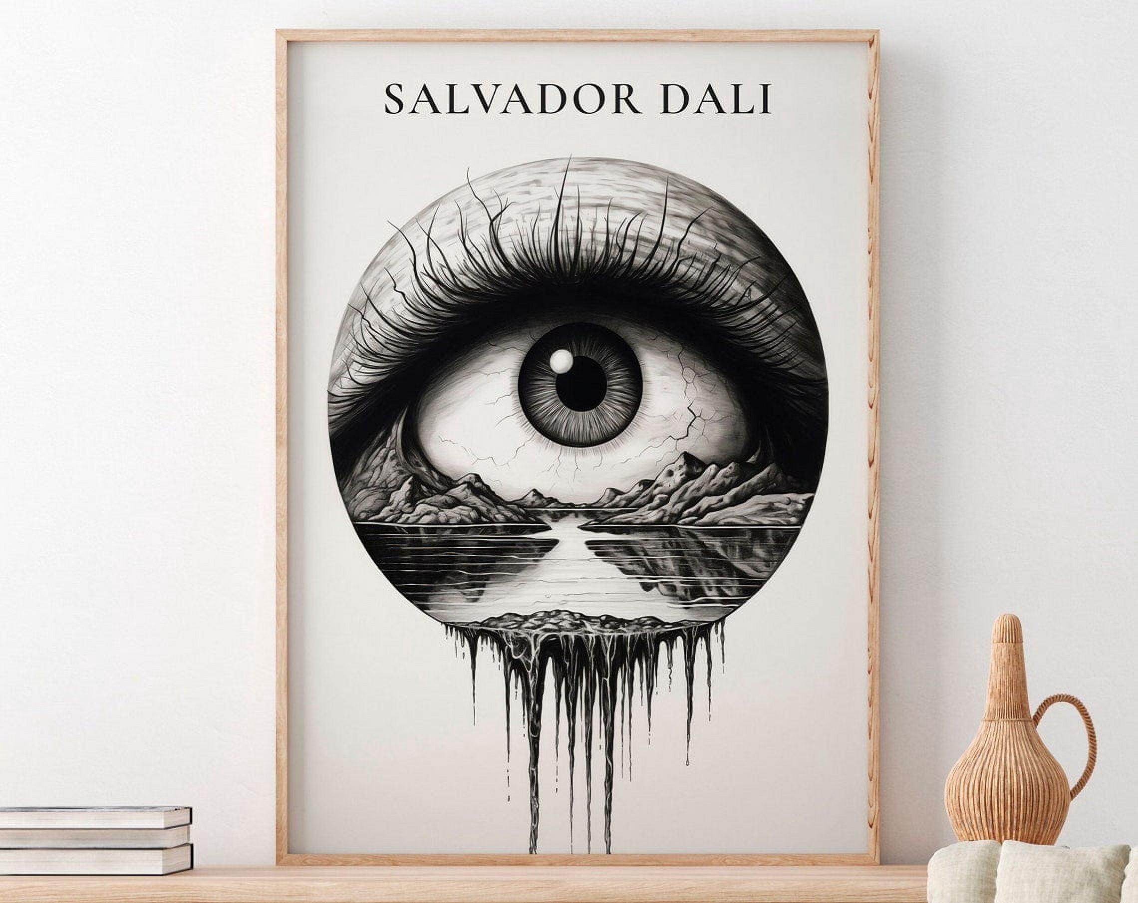 Kna Prints - 1 Pc Poster The Eye By Salvador Dali, , Surreal Art Print ...