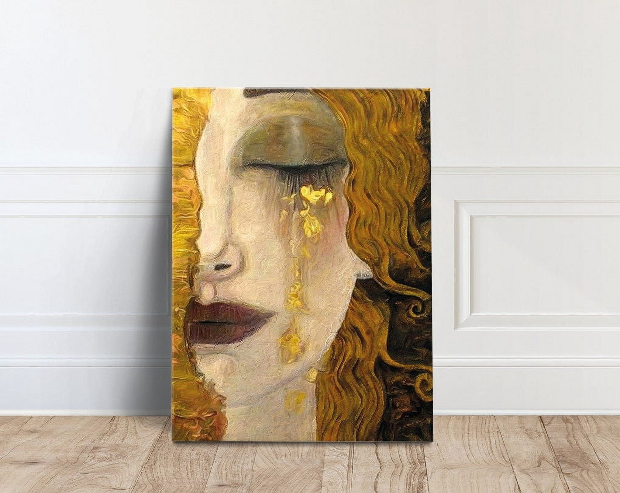 Kna Prints - 1 Pc Poster The Golden Tears, Gustav Klimt Art Print ...
