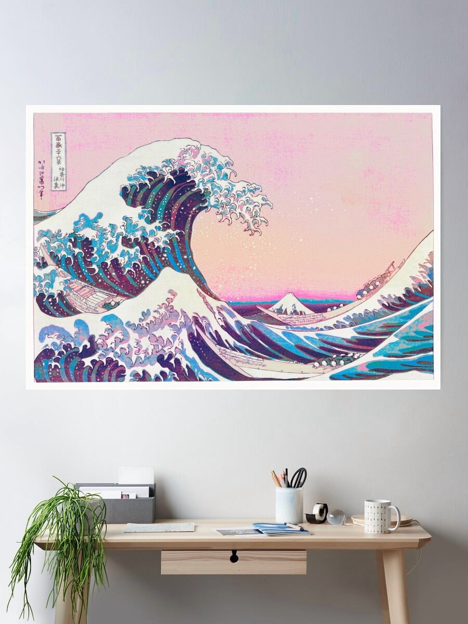 Kna Prints - 1 Pc Poster The Great Retro Wave, UNFRAMED-12x18 - Walmart.com
